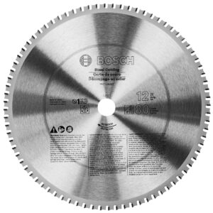 bosch pro1280st 12 in. 80 tooth edge circular saw blade for ferrous metal cutting