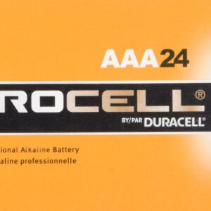 Duracell 32-MA92-DH0O Procell Alkaline Battery, AAA (Pack of 24), Packaging May Vary