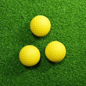 PrideSports Practice Golf Balls, Foam, 12 Count, Yellow