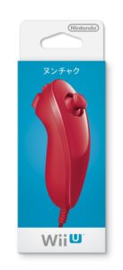 nintendo red nunchuk for wii