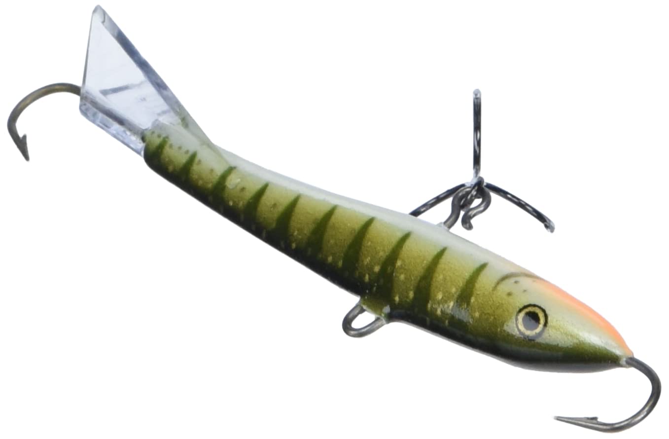 Rapala Jigging Rap 09 Fishing lure, 3.5-Inch, Glow Yellow Perch