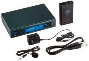 nady dkw-3 lt/o/p vhf single receiver lavaliere microphone system