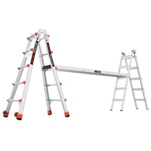 Little Giant Ladders, Revolution, M22, 22 ft, Multi-Position Ladder, Aluminum, Type 1A, 300, 300 lbs weight rating, (12022)