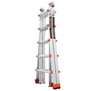 Little Giant Ladders, Revolution, M22, 22 ft, Multi-Position Ladder, Aluminum, Type 1A, 300, 300 lbs weight rating, (12022)