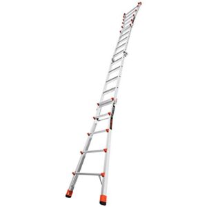 Little Giant Ladders, Revolution, M22, 22 ft, Multi-Position Ladder, Aluminum, Type 1A, 300, 300 lbs weight rating, (12022)