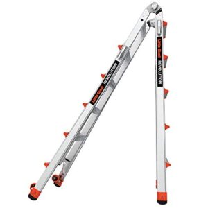 Little Giant Ladders, Revolution, M22, 22 ft, Multi-Position Ladder, Aluminum, Type 1A, 300, 300 lbs weight rating, (12022)