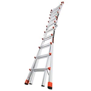 Little Giant Ladders, Revolution, M22, 22 ft, Multi-Position Ladder, Aluminum, Type 1A, 300, 300 lbs weight rating, (12022)