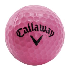 callaway hx 9-pack practice ball, pink