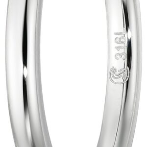 Surgical Stainless Steel 2mm Domed Wedding Band Thumb/Toe Ring Comfort-Fit High Polish, size 9