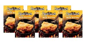 shore lunch batter mix beer batter mix, 9 oz, 6 pack