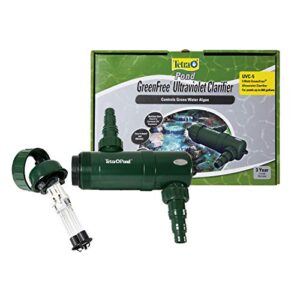 TetraPond UVC-5 GreenFree UV Clarifiers For Up To 660 Gallons, 5-Watt