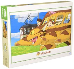 ensky my neighbor totoro 1000 piece jigsaw puzzle, cat bus, 19.7 x 29.5 inches (50 x 75 cm)