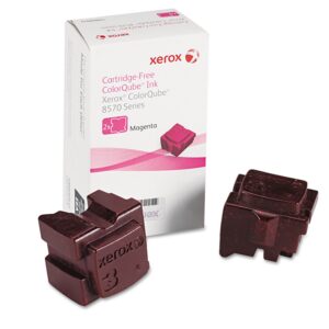 genuine xerox magenta solid ink-sticks for the colorqube 8570 (2 pcs/box), 108r00927