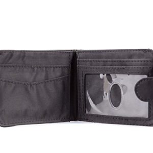 Big Skinny Women's Taxicat Bi-Fold Slim Wallet, Holds Up to 25 Cards, Black