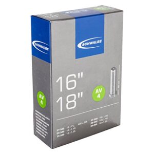 schwalbe bike tube - 40mm schraeder/auto (16 x 1.125-18 x 1.125-40mm schraeder valve - av4)