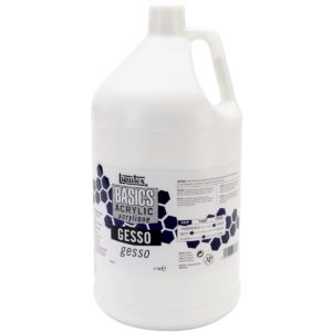 liquitex basics gesso surface prep medium, 128oz (gallon)