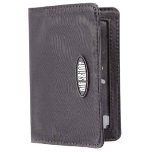 Big Skinny Card Case Slim Wallet, Holds Up to 16 Cards, Black