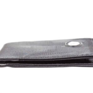 Big Skinny Card Case Slim Wallet, Holds Up to 16 Cards, Black