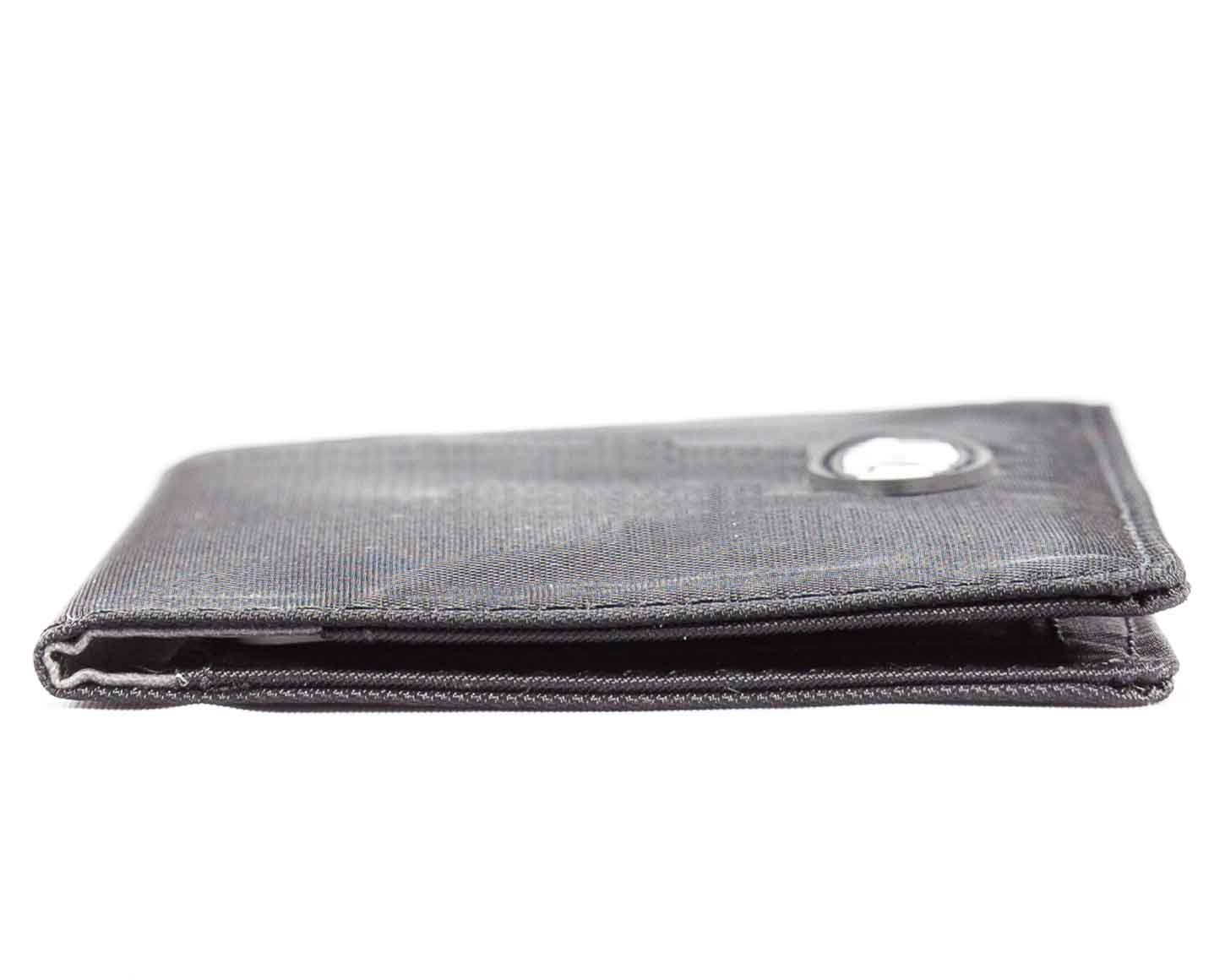 Big Skinny Card Case Slim Wallet, Holds Up to 16 Cards, Black