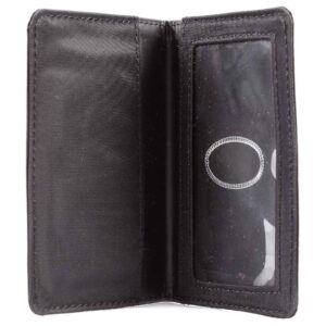 Big Skinny Card Case Slim Wallet, Holds Up to 16 Cards, Black