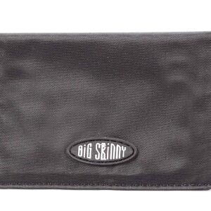 Big Skinny Card Case Slim Wallet, Holds Up to 16 Cards, Black