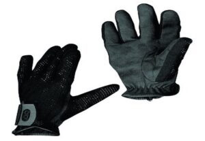 bob allen shooting gloves (black, large)