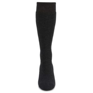 Merino Wool Ski and Snowboard Sock Black XL