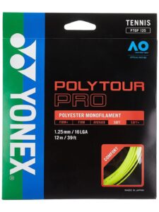 yonex poly tour pro 125 racket string