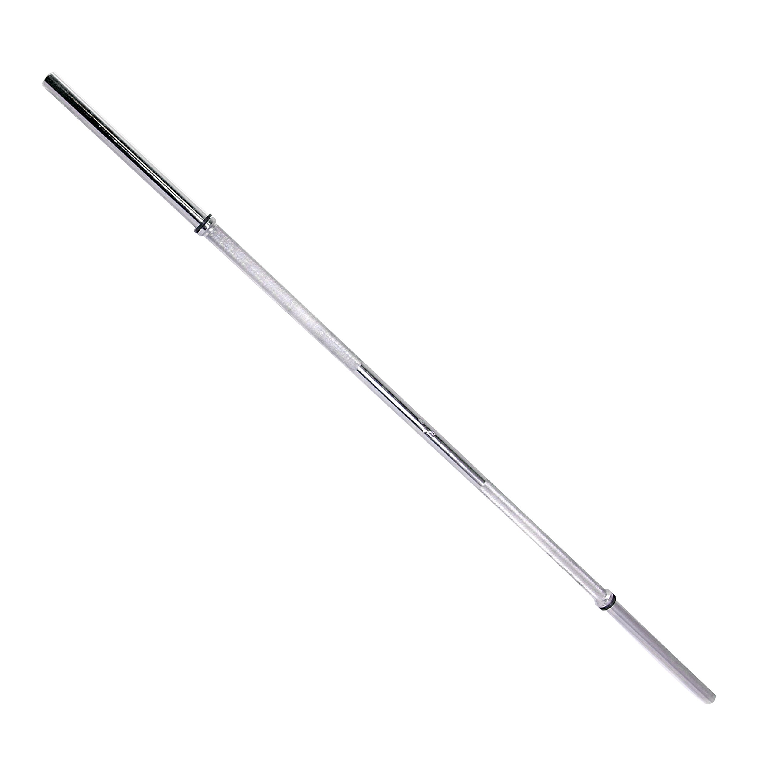 CAP Barbell 60" Solid Standard Bar, 1-Inch Diameter, Chrome