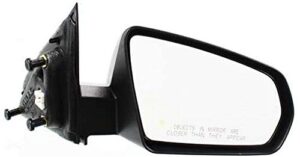 kool vue right power non-heated door mirror compatible with dodge avenger 2008-2014 paintable