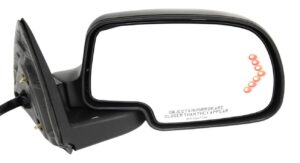 kool-vue passenger side mirror compatible with 2003-2006 chevrolet silverado 1500, fits 2003-2006 silverado 2500 hd, 2003-2006 tahoe, fits 2003-2006 gmc sierra 1500