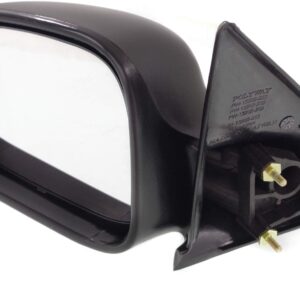 Kool-Vue Driver Side Mirror Compatible with 1997-2004 Dodge Dakota & 1998-2003 Durango Textured Black, Manual Glass, 5 x 7 in. housing - CH1320174