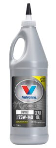 valvoline synpower sae 75w-140 full synthetic gear oil 1 qt