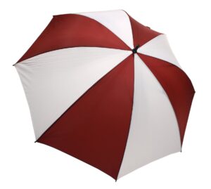 proactive 62-inch ultra-lite golf umbrella, red/white