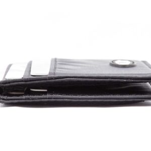 Big Skinny New Yorker Leather ID Slim Wallet, Holds Up to 24 Cards, Lightweight,Slim, Black