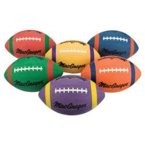 macgregor playrite footballs - set of 6