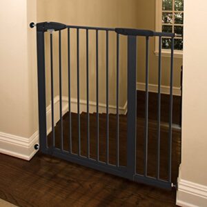 Munchkin® Easy Close XL™ Metal Baby Gate, 29.5" - 51.6" Wide, Black, Model MK0009-111