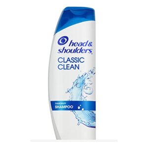 head & shoulders classic clean daily-use anti-dandruff shampoo, 13.5 fl oz (pack of 2)