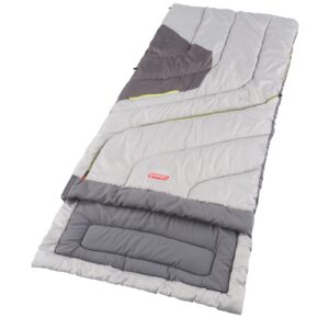 Coleman Adjustable Comfort 30 Degree Sleeping Bag, XL - Big and Tall