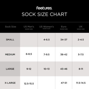 Feetures Unisex High Performance Ultra Light Quarter Sock (Medium, Black)