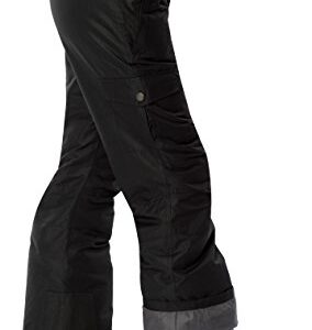 Arctix Kids Snow Sports Cargo Snow Pants with Articulated Knees, Black, X-Large, 1540