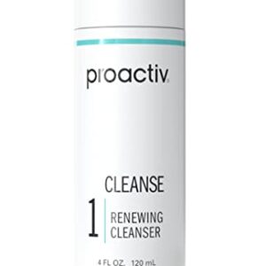 Proactiv Acne Cleanser - Benzoyl Peroxide Face Wash and Acne Treatment - Daily Facial Cleanser and Hyularonic Acid Moisturizer with Exfoliating Beads - 90 Day Supply, 6 Oz