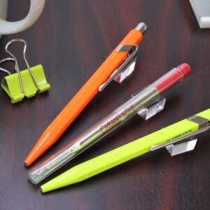 CREATIVE ART MATERIALS Caran D'ache Ballpoint Pen Metal Fluor Orange (849.030)