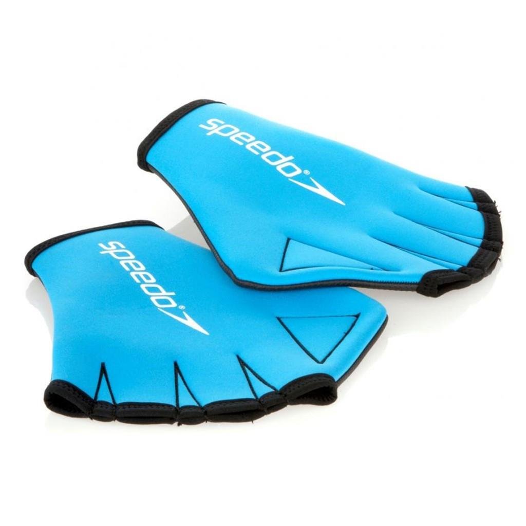 Speedo Unisex Adult Aqua Glove, Blue, Large