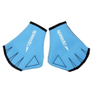 Speedo Unisex Adult Aqua Glove, Blue, Large