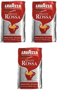 lavazza qualita rossa, 8.8 oz brick, ground (pack of 3)