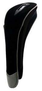 easy loader hybrid magnetic golf club headcover by proactive sports (black)