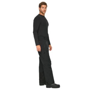 Arctix Men's Mountain Insulated Ski Pants, Black, Small/32" Inseam