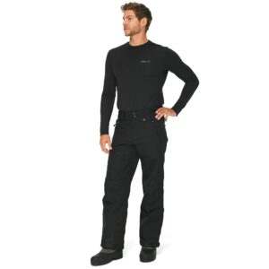 Arctix Men's Mountain Insulated Ski Pants, Black, Small/32" Inseam