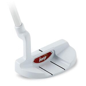 bionik golf 105 custom assembled putter, nano white